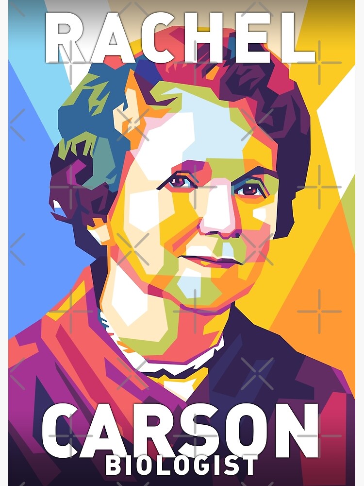 "Rachel Carson" Poster by Shecience | Redbubble