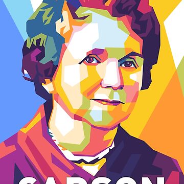 "Rachel Carson" Poster by Shecience | Redbubble