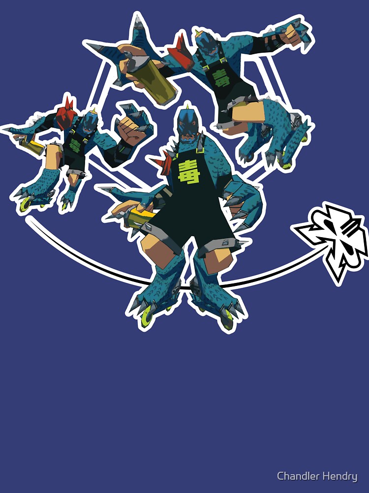 "JSRF Poison Jam Graphic" T-shirt for Sale by chandlerplusbas ...