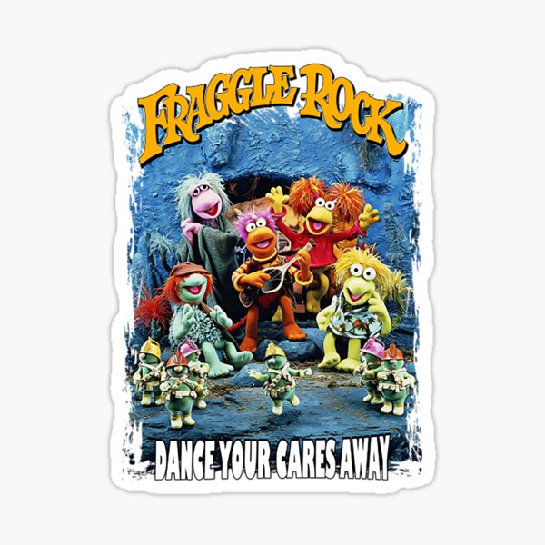 "Fraggle Rock " Sticker for Sale by Xavia1747 | Redbubble