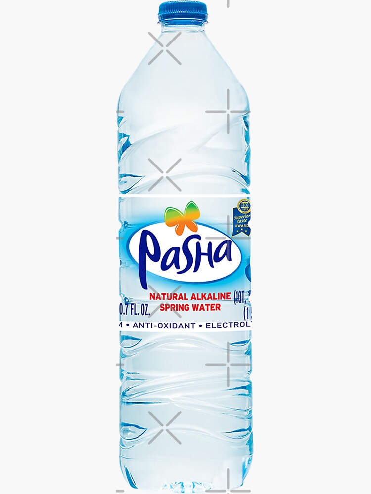 "Pashanim Saka Wasser" Sticker von MiloAndOtis | Redbubble