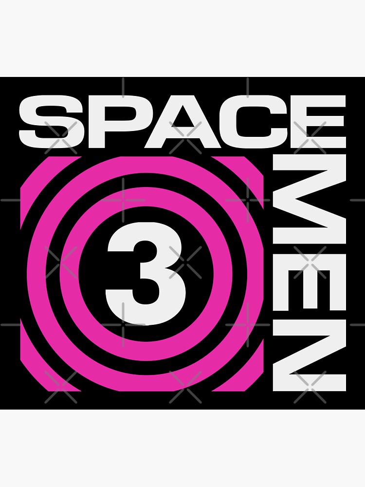"Spacemen 3 // Classic Spacerock" Sticker for Sale by Arvillaino ...
