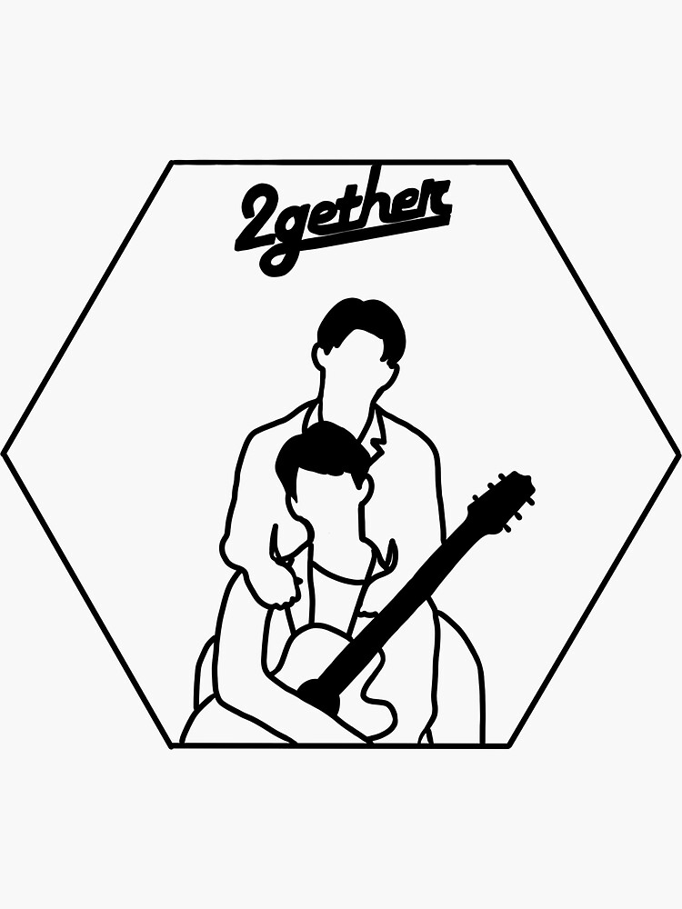 "2gether" Sticker for Sale by sparguryarnco | Redbubble