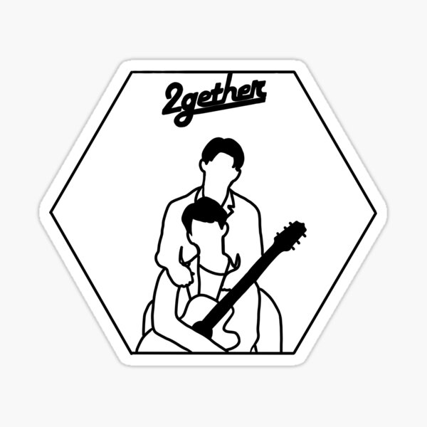 "2gether" Sticker for Sale by sparguryarnco | Redbubble