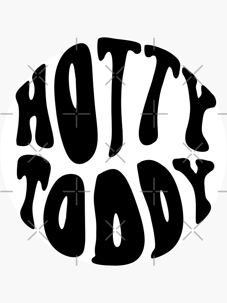 "Hotty Toddy" Sticker for Sale by Delaneysdesigns | Redbubble