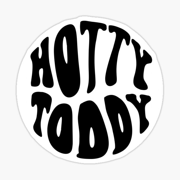 "Hotty Toddy" Sticker for Sale by Delaneysdesigns | Redbubble