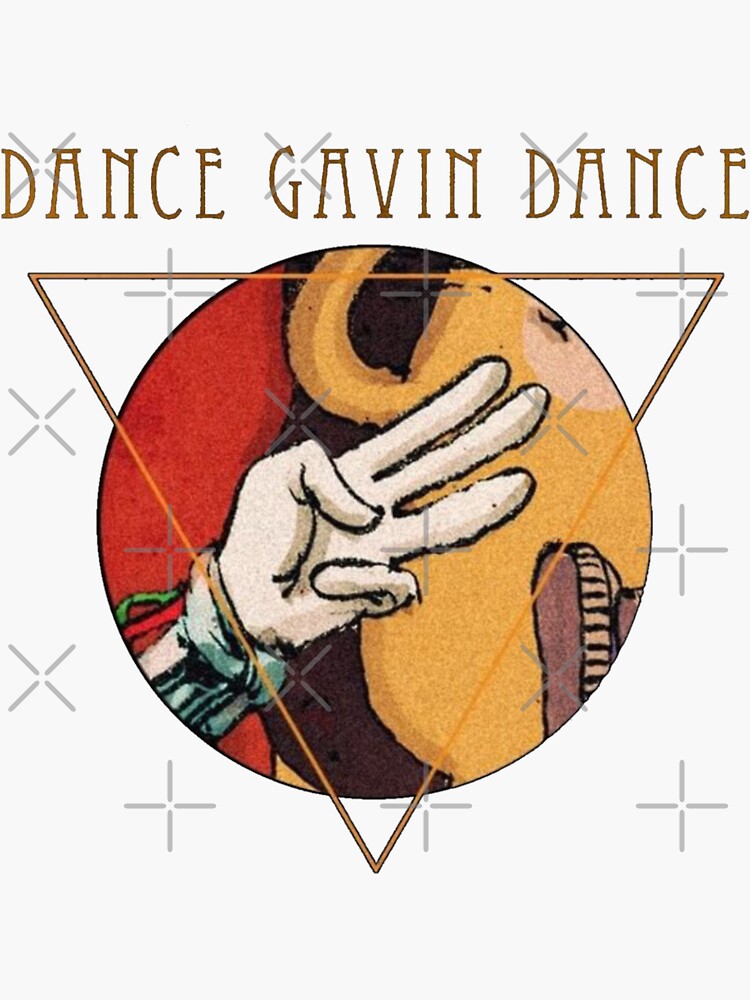 "Dance Gavin Logo" Sticker for Sale by Insulinaspart | Redbubble