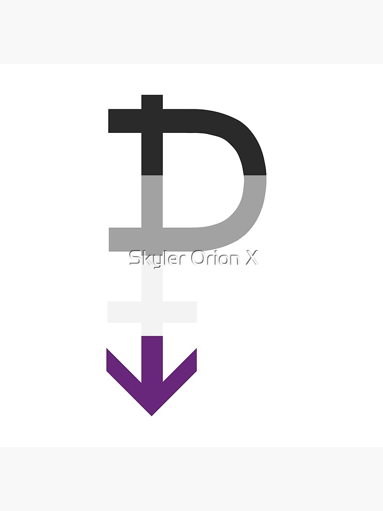 "pan & ace, pan symbol with asexual flags" Photographic Print for Sale ...