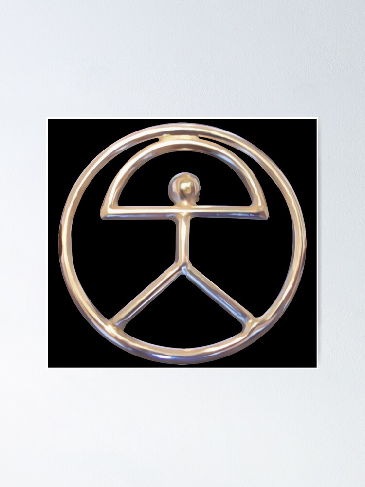 "Indalo Mojacar Man Symbol" Poster by signsandsymbols | Redbubble