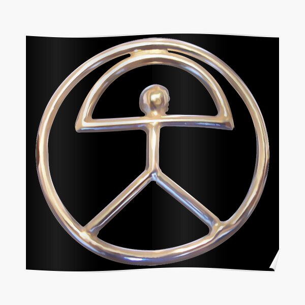 "Indalo Mojacar Man Symbol" Poster by signsandsymbols | Redbubble