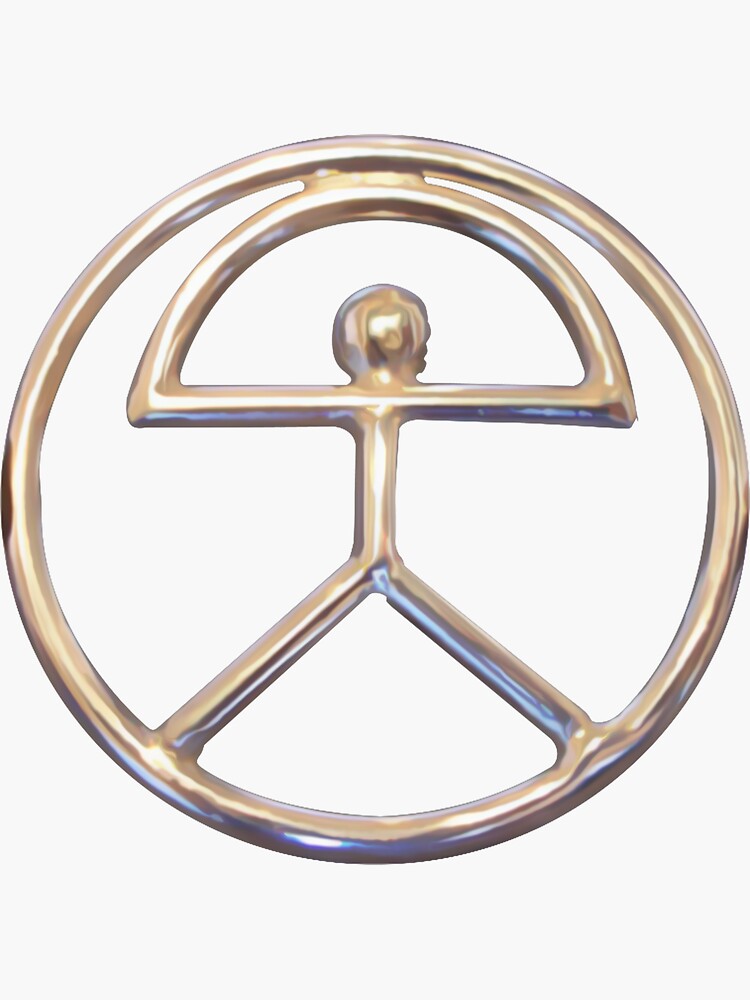 Pegatina «Símbolo del hombre de Indalo Mojacar» de signsandsymbols ...