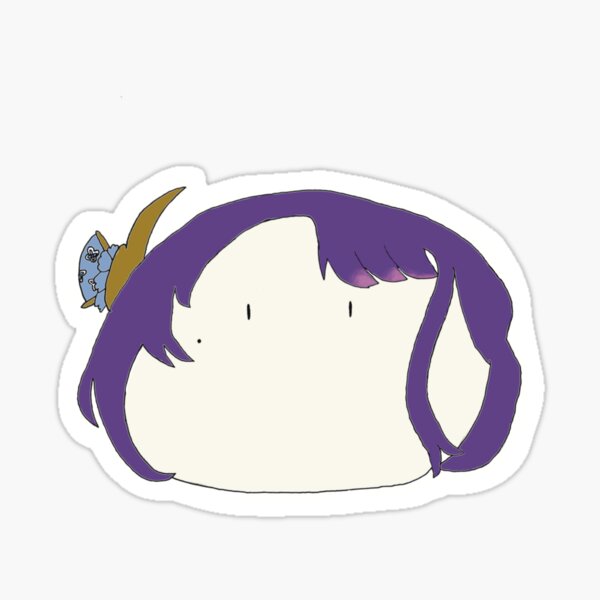 "Genshin Impact Raiden Shogun Slime" Sticker for Sale by RedShinobi ...