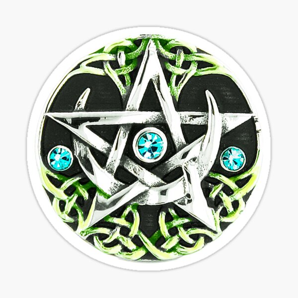 "Celtic Pentacle" Sticker for Sale by signsandsymbols | Redbubble