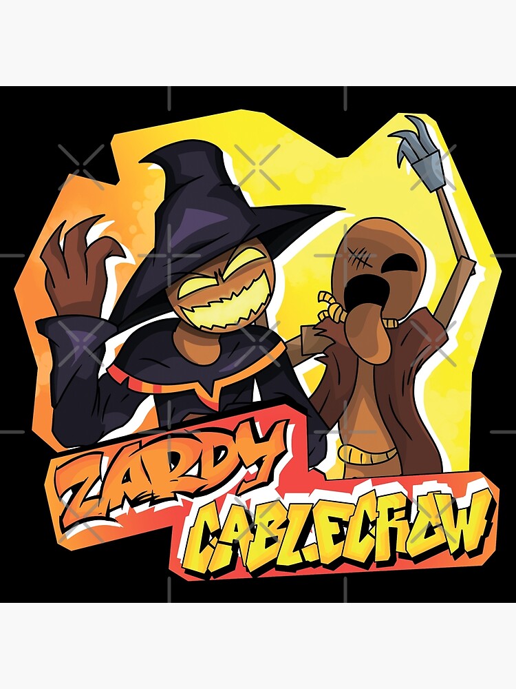 "fnf zardy and cablecrow graffiti foolhardy" Art Print by Ruvolchik ...