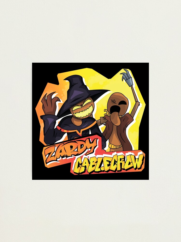 Lámina fotográfica «fnf zardy y cablecrow graffiti imprudente» de ...