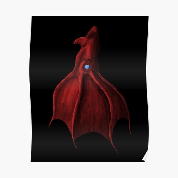 "Vampire Squid" Poster by willcohan | Redbubble