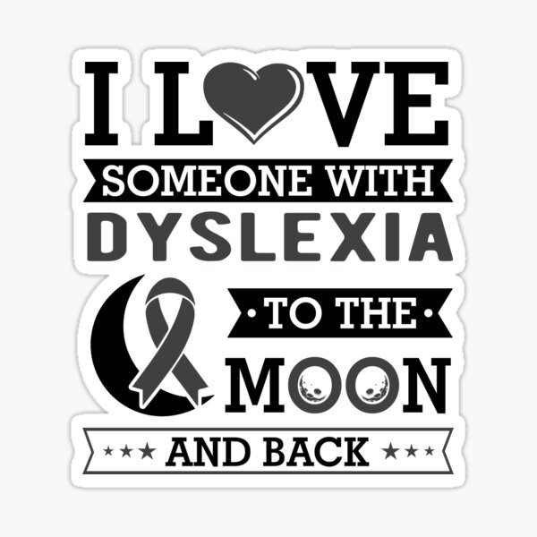 "Dyslexia Awareness Day " Sticker for Sale by SweetbeStore | Redbubble