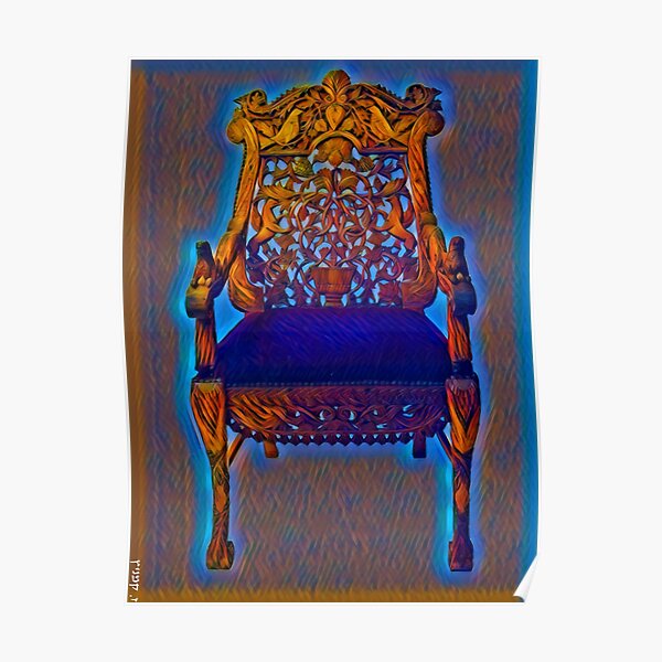 "The Chair of Rebbe Nachman of Breslov" Poster for Sale by Dirshuni ...