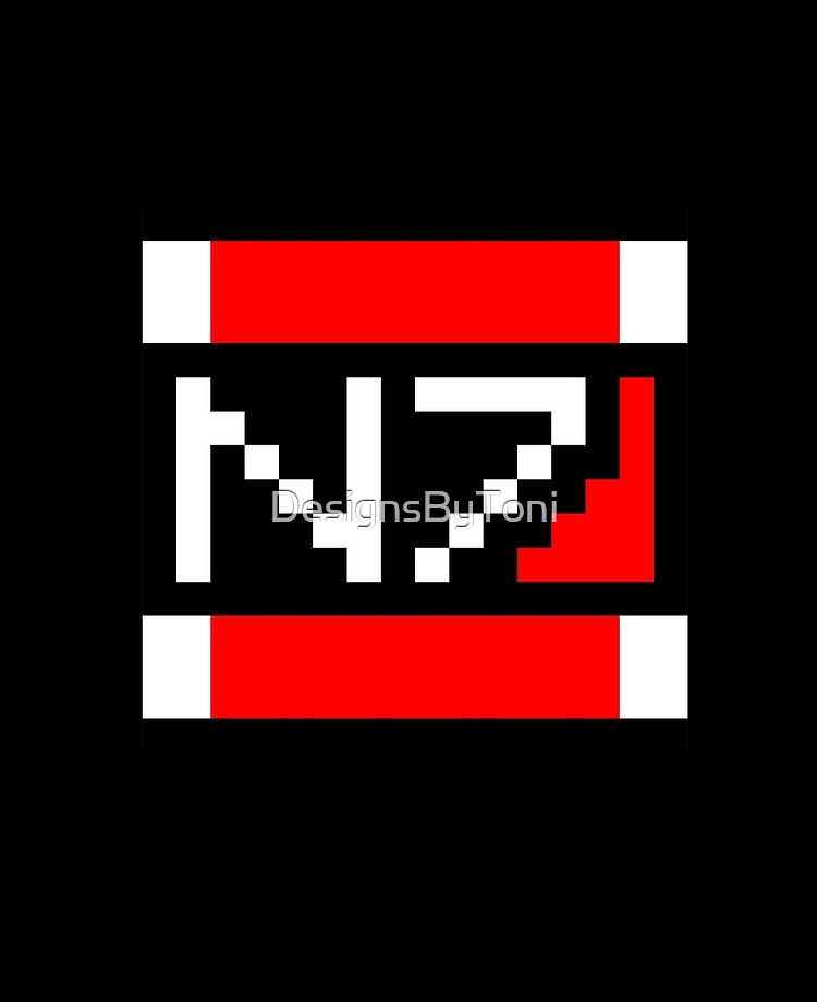 "Mass Effect Pixel Art - N7 Logo" iPad Case & Skin for Sale by ...