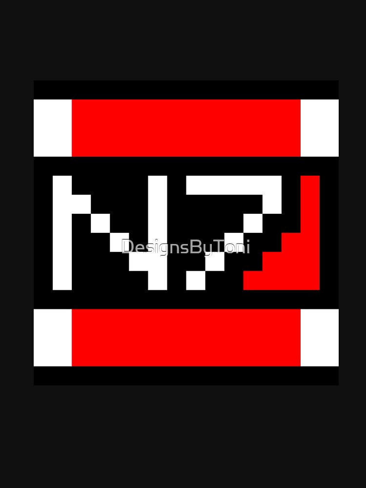 "Mass Effect Pixel Art - N7 Logo" Essential T-Shirt for Sale by ...