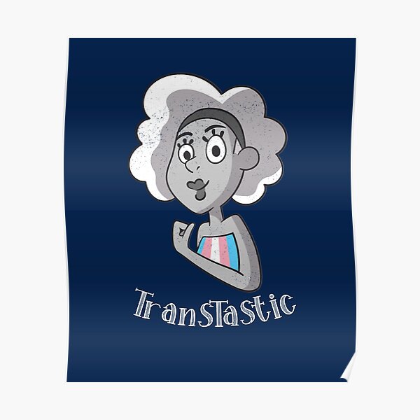 "Transtastic" Poster for Sale by EnbyPride | Redbubble