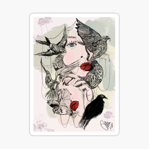 "Crimewave" Sticker by DANIKKOFG | Redbubble