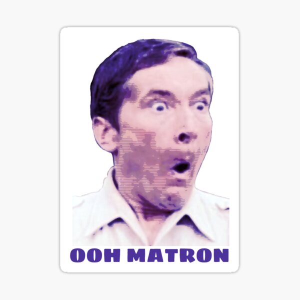 "Ooh Matron - Carry On Films" Sticker for Sale by Jpwoody | Redbubble