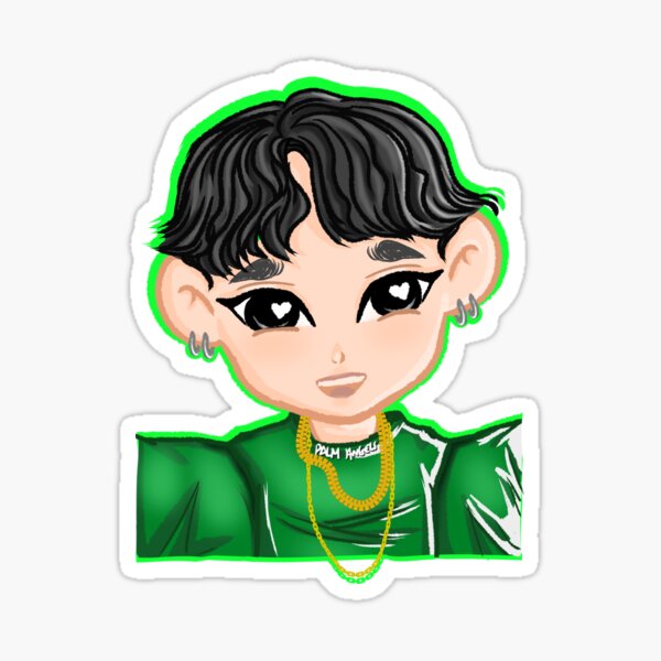 "Suga Yoongi BTS Butter Chibi with smile - No background" Sticker for ...