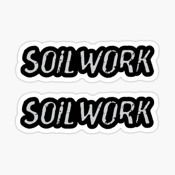 "Soilwork (Transparent) Light Grey" Sticker for Sale by SidsStyles ...