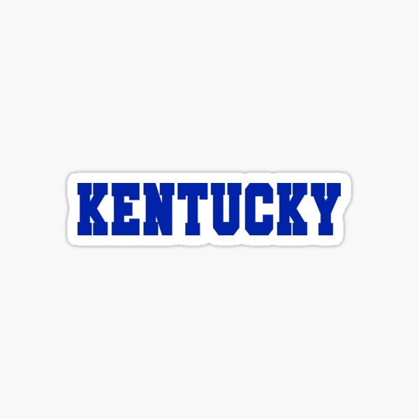 "Kentucky" Sticker for Sale by espanier | Redbubble