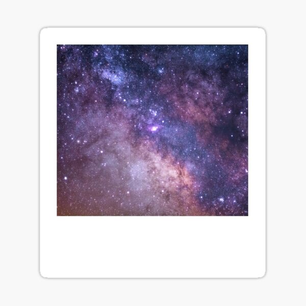 "Space Polaroid " Sticker by Master-Elodin | Redbubble