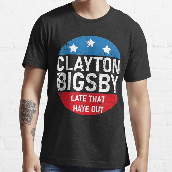 "clayton bigsby" T-shirt for Sale by Vintage-Tee | Redbubble | clayton ...