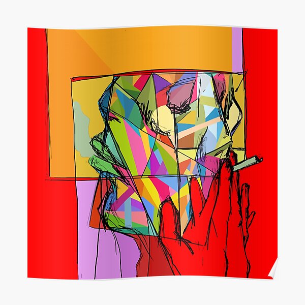 "Two-Faced" Poster by zeejayhay | Redbubble