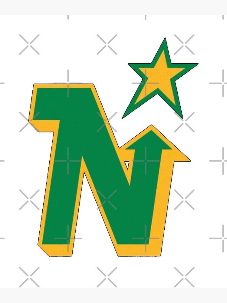 "Minnesota North Stars Vintage Hockey Vintage Logo" Poster for Sale by ...