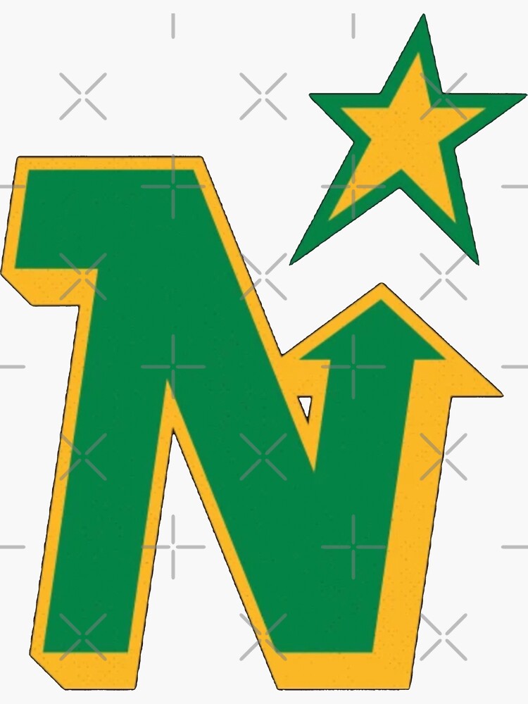 "Minnesota North Stars Vintage Hockey Vintage Logo" Sticker for Sale by ...