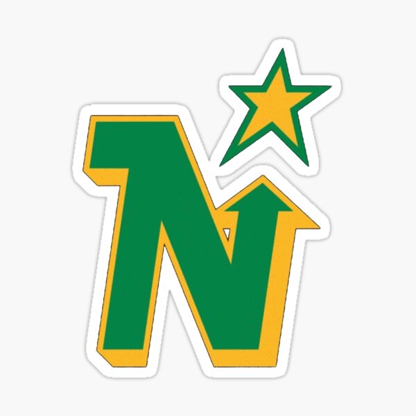 "Minnesota North Stars Vintage Hockey Vintage Logo" Sticker for Sale by ...
