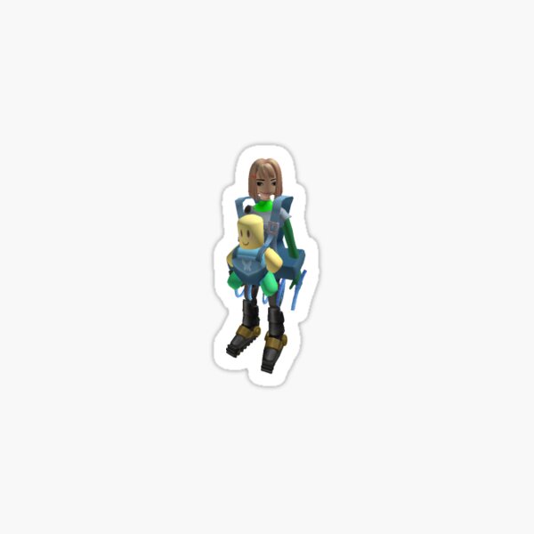 "A Roblox Character " Sticker for Sale by BrandonOtis | Redbubble