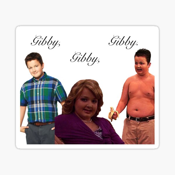 "Gibby, Gibby, Gibby" Sticker by Natalieclick | Redbubble