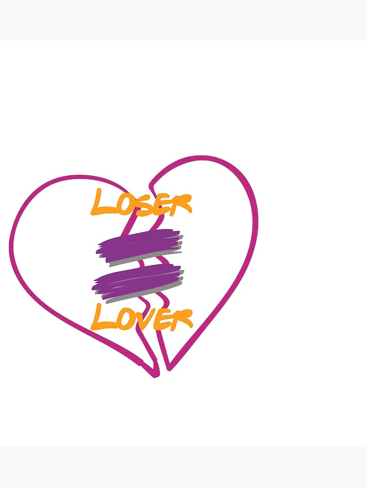 "TXT - LOSER = LOVER -" Poster by Azoradesign | Redbubble