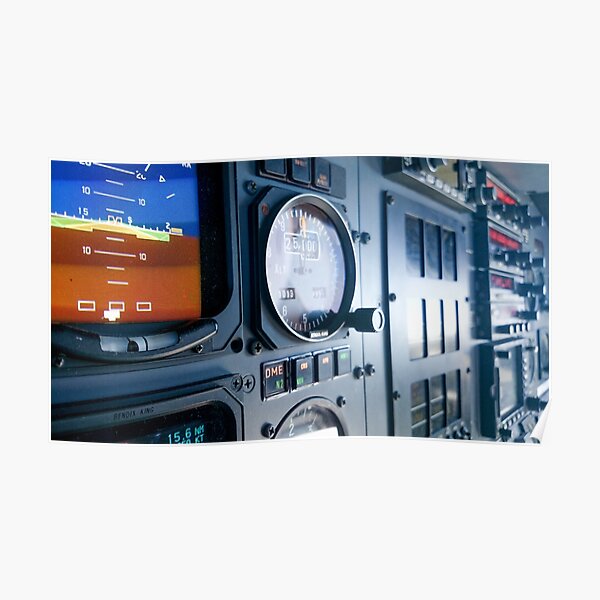 "Pilatus PC-12 Instrument panel" Poster for Sale by GregThompson ...