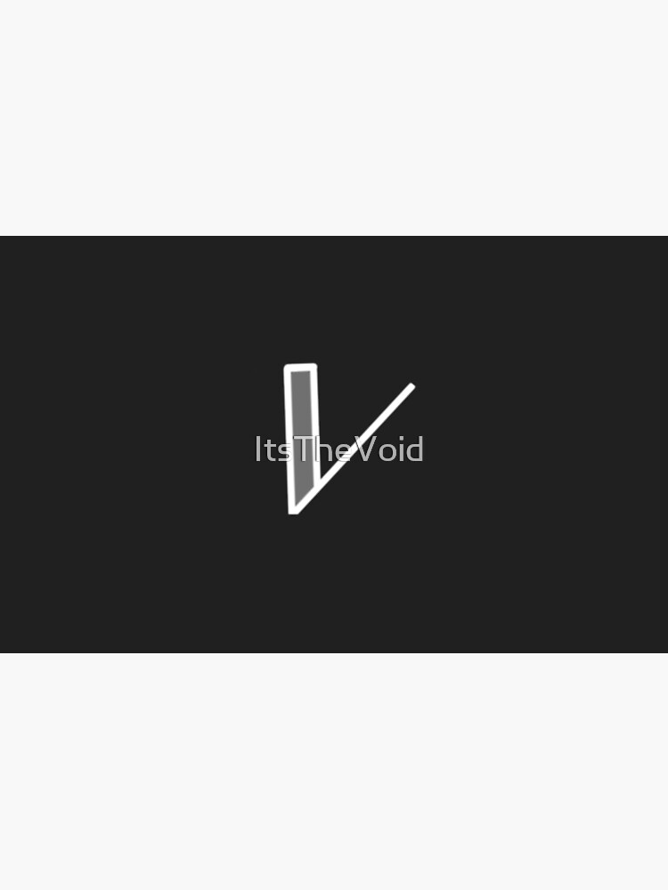 "Void Logo" Sticker for Sale by ItsTheVoid | Redbubble