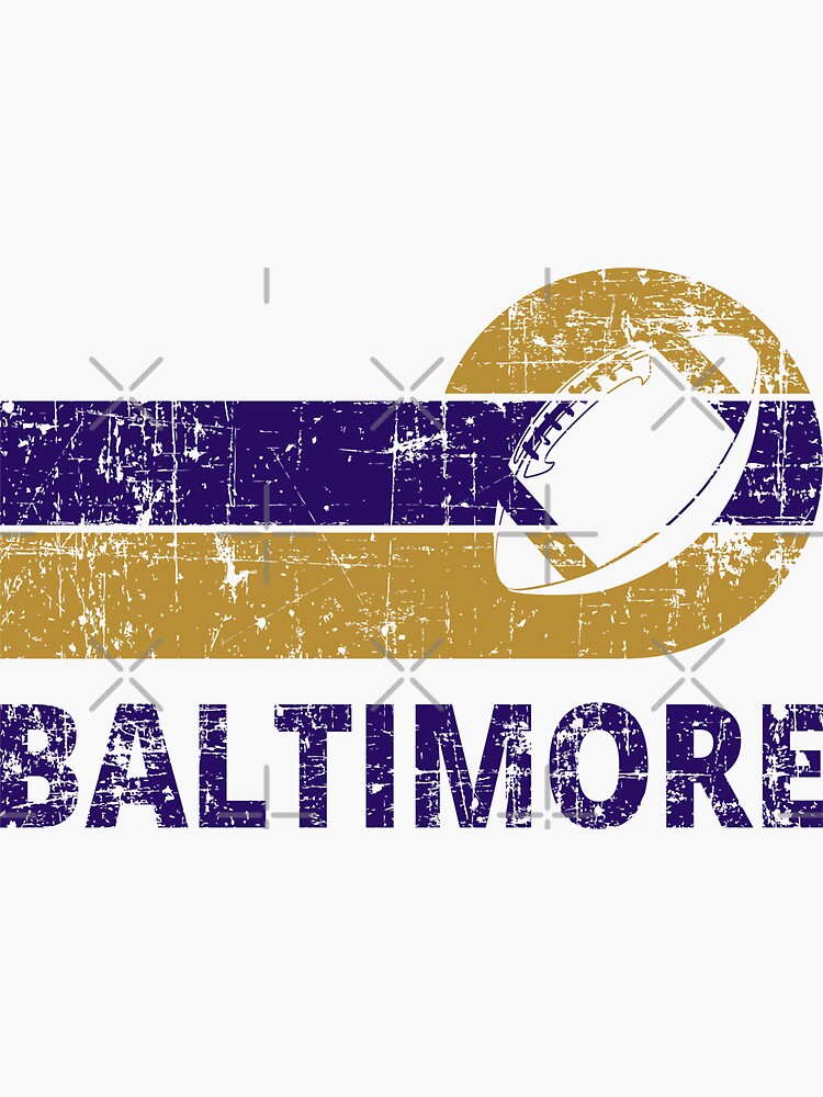 "Baltimore Football Team II" Sticker for Sale by lemon-pepper | Redbubble