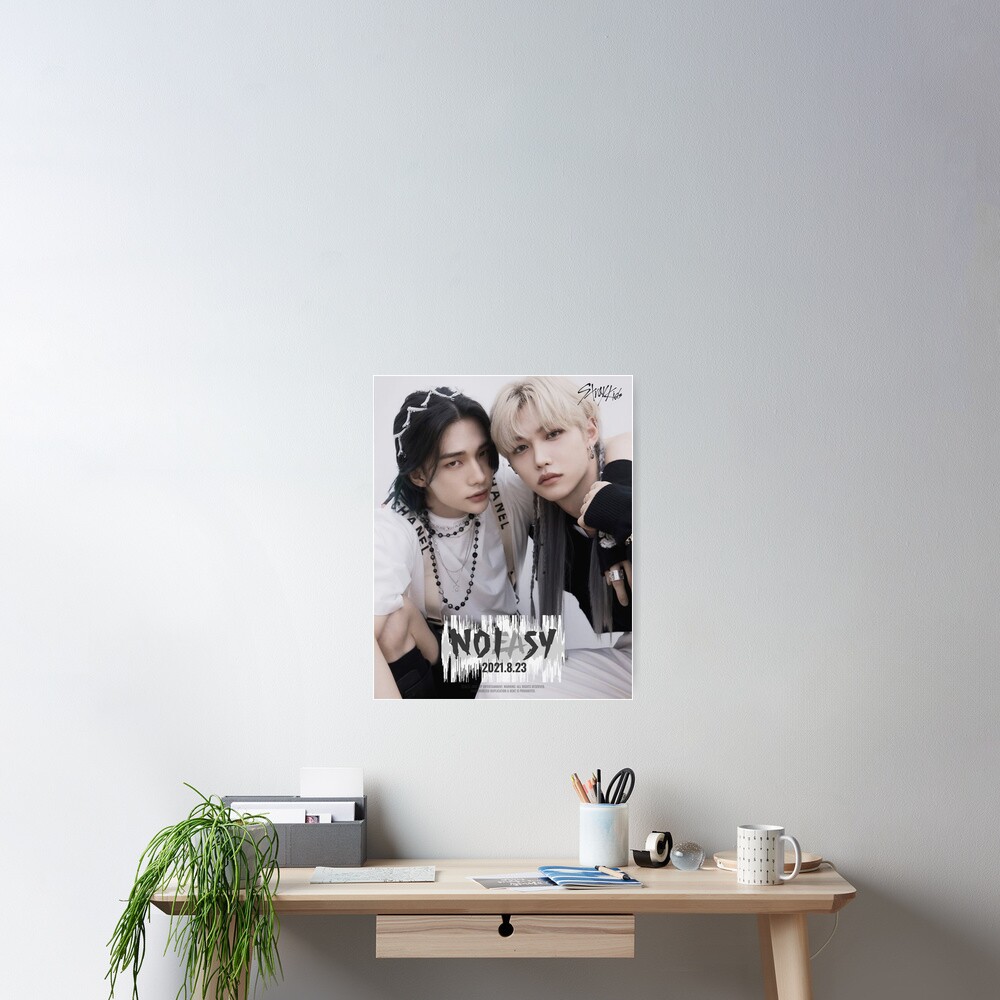 "Hyunjin and Felix - No Easy, Stray Kids" Poster for Sale by ...