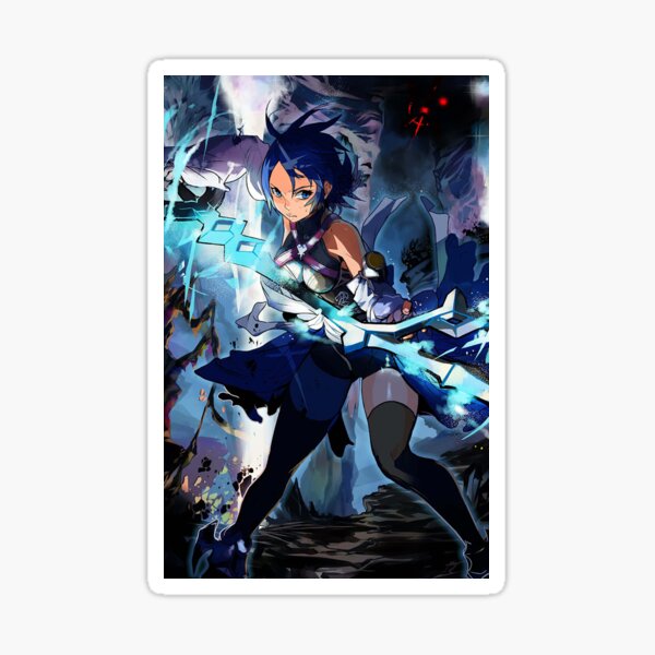"Aqua Anime" Sticker for Sale by LoveLiveLove | Redbubble