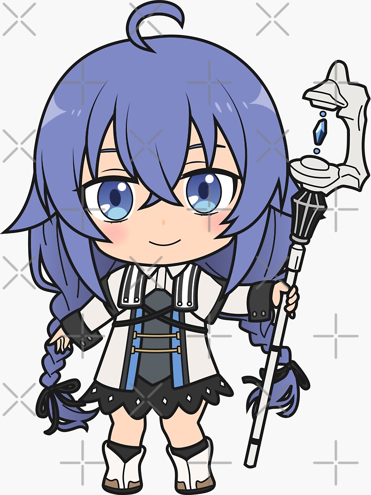 "Mushoku Tensei Roxy Migurdia Chibi" Sticker von ChibiCheems | Redbubble