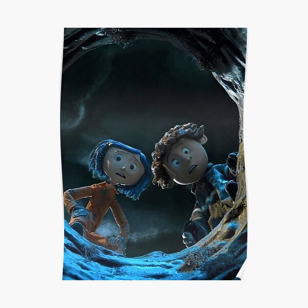 "coraline friends" Poster by kitsumehayda | Redbubble