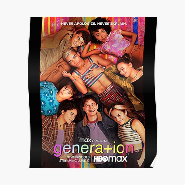 "Generation HBO Max" Poster for Sale by BirgittaGrimm | Redbubble