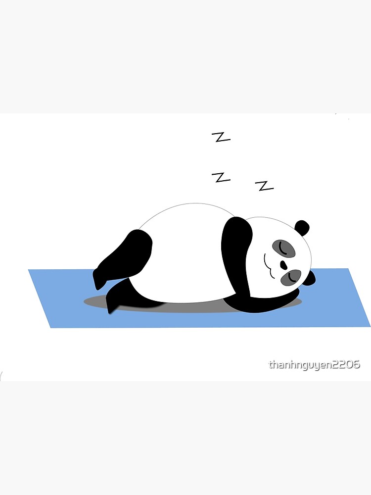 "Panda working Out" Poster by thanhnguyen2206 | Redbubble