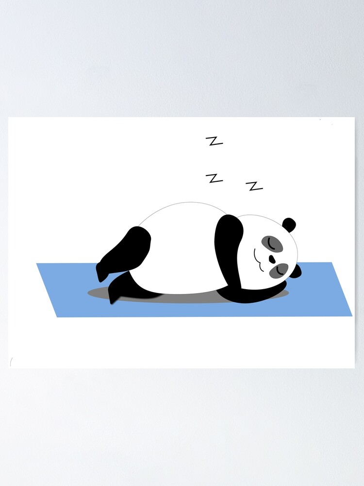 "Panda working Out" Poster by thanhnguyen2206 | Redbubble