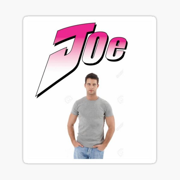 "JOE" Sticker for Sale by raybrinkley | Redbubble